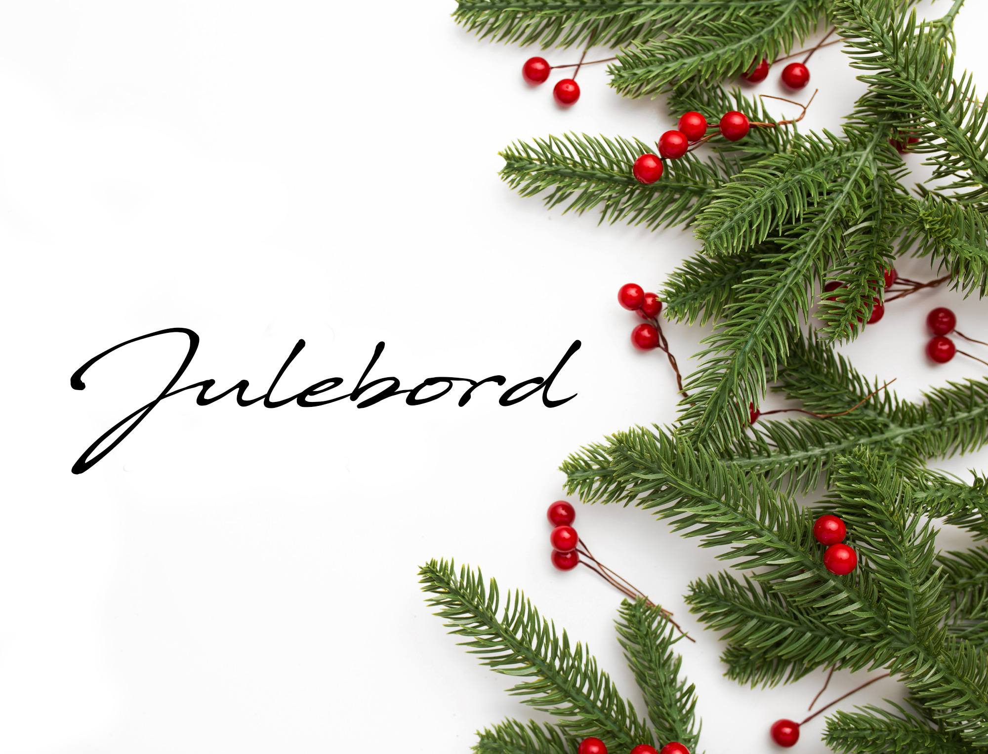 Julebord – Glostrup Smørrebrød